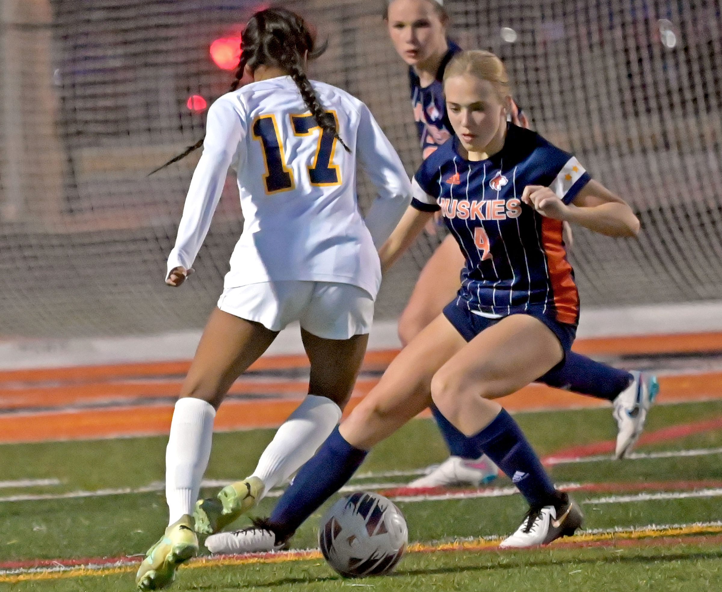 When Naperville North’s Lily Radek errs, the freshman defender thinks ...